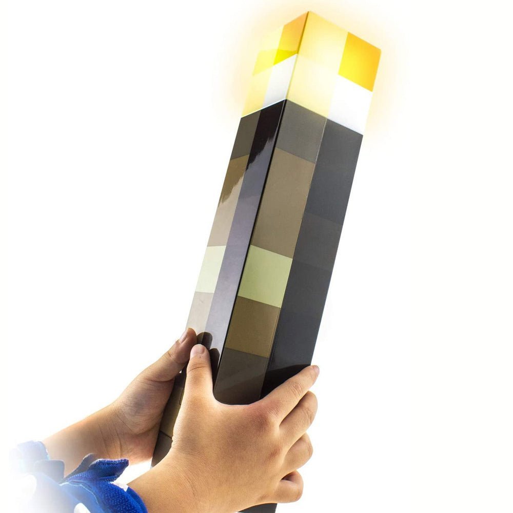 4 Colors Brownstone Minecraft Torch LED Light – Home Applix
